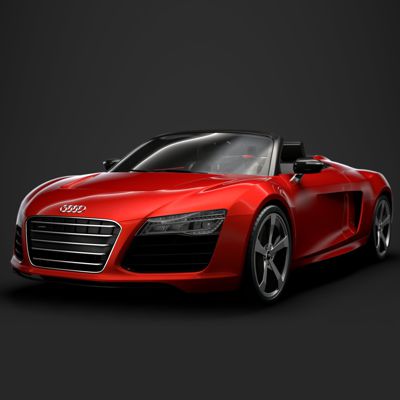 Audi R8 E Tron Spyder 2016 - 3D Model by Creator 3D