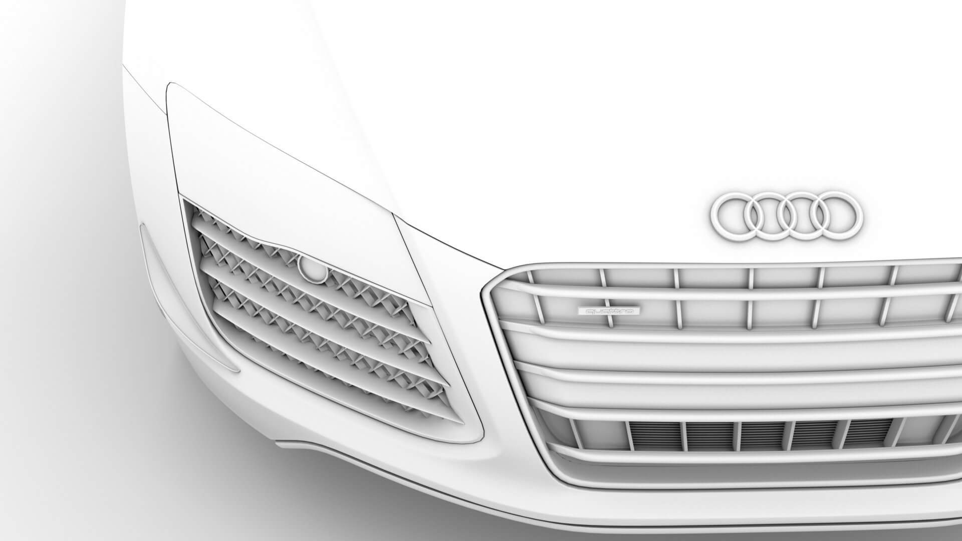 Audi R8 LMX Spyder 2016 - 3D Model by Creator 3D