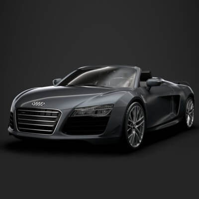Audi R8 LMX Spyder 2016 - 3D Model by Creator 3D