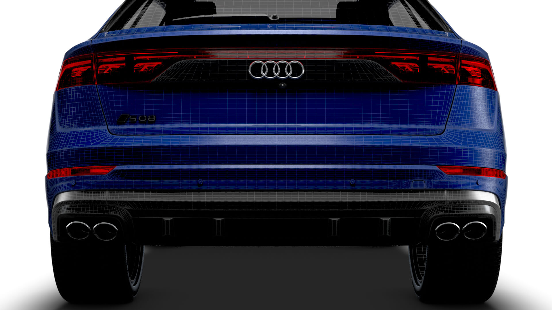 Audi SQ8 55 TFSI 2024 - 3D Model by Creator 3D