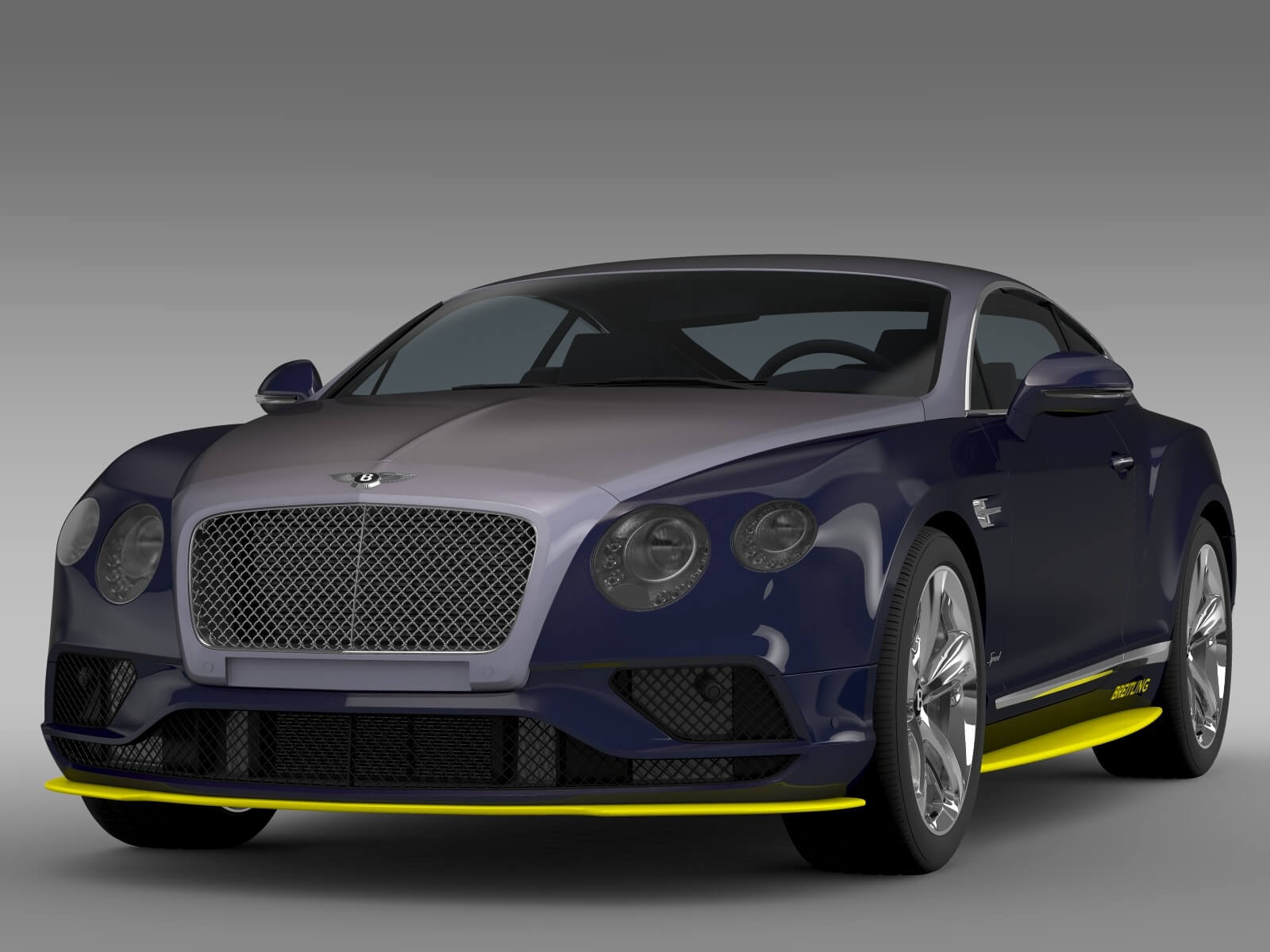 Bentley Continental GT Speed Breitling Jet Team Series 2016 - 3D Model ...