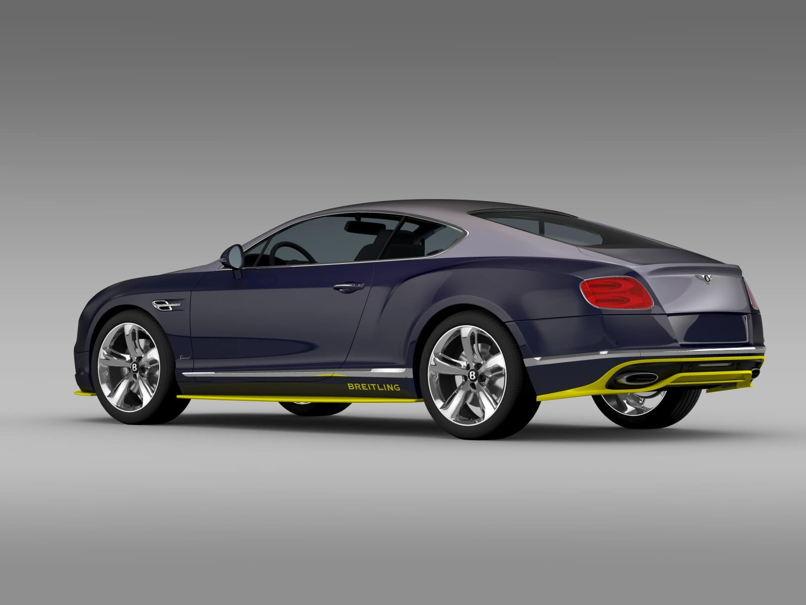 Bentley Continental GT Speed Breitling Jet Team Series 2016 - 3D Model ...