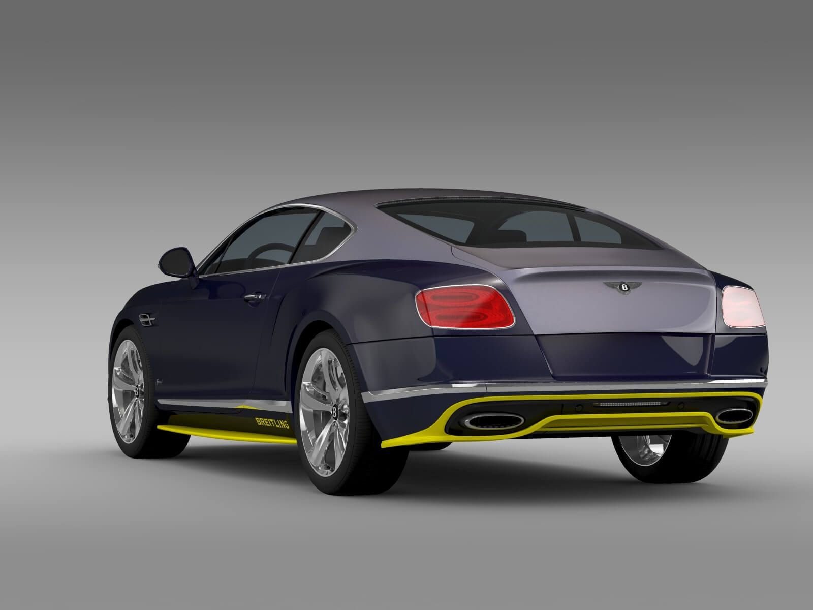 Bentley Continental GT Speed Breitling Jet Team Series 2016 - 3D Model ...