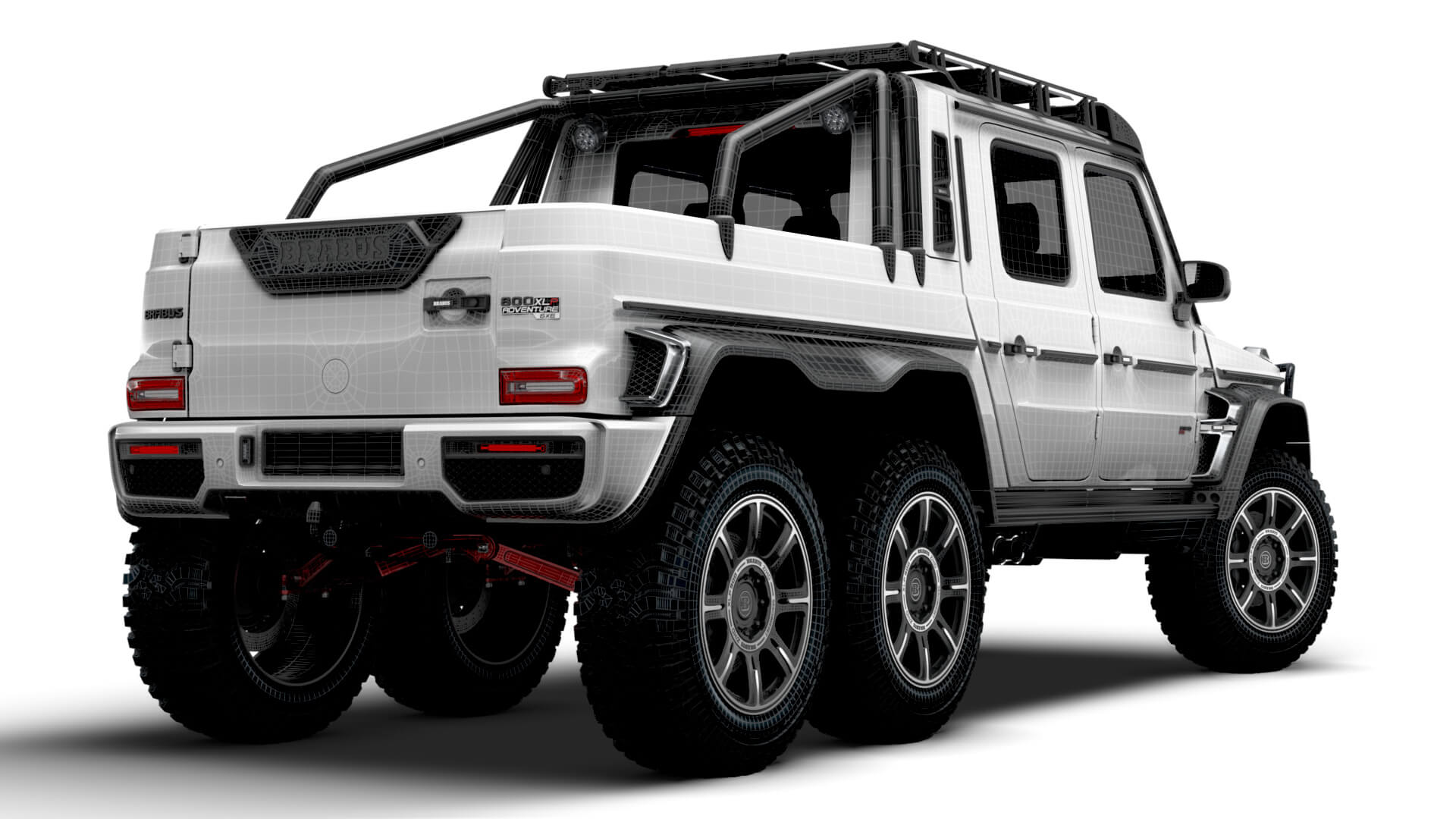 Brabus Xlp 800 6X6 Adventure 2023 - 3D Model by Creator 3D
