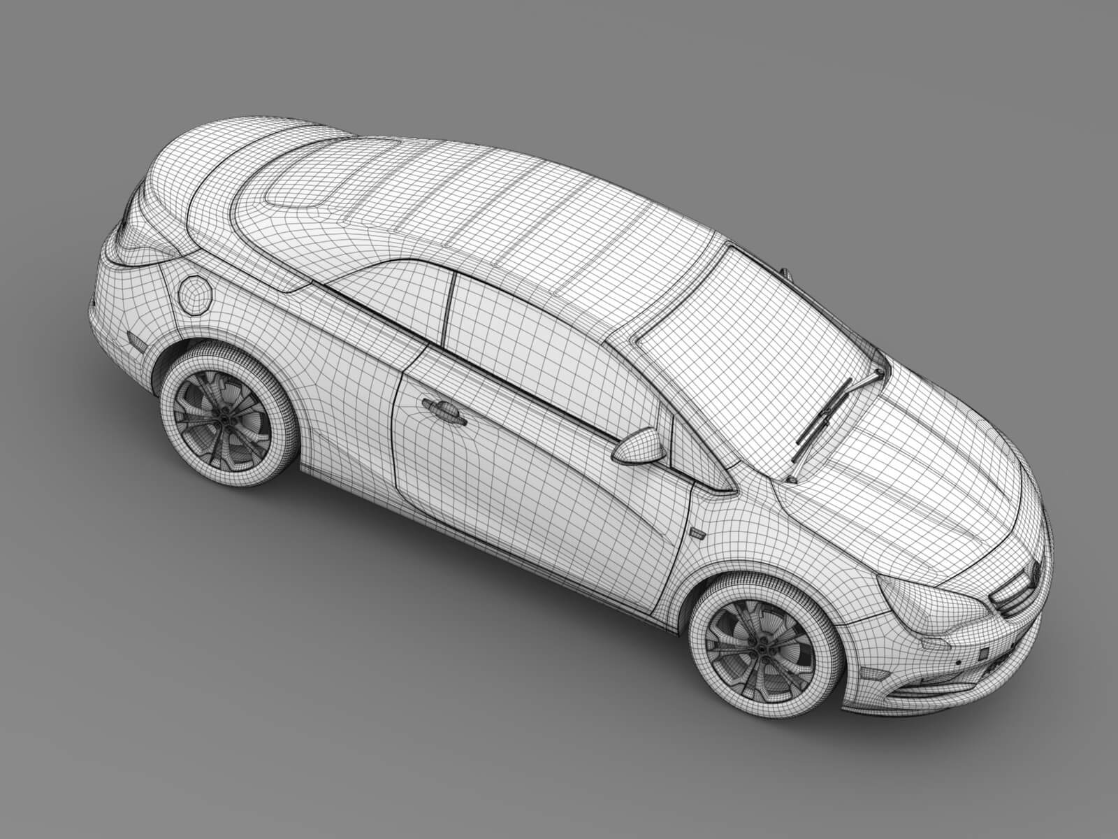 Buick Cascada 2016 - 3D Model by Creator 3D