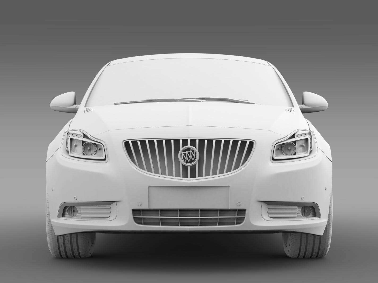 Buick Regal 2011 - 3D Model by Creator 3D