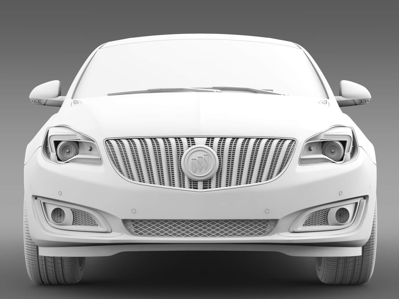 Buick Regal 2015 - 3D Model by Creator 3D