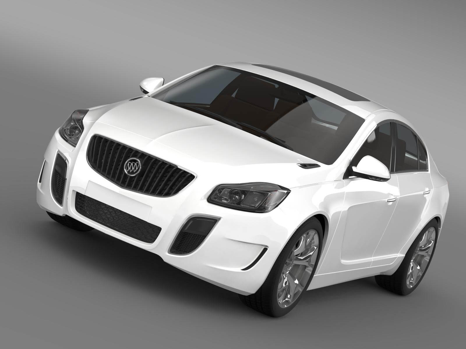 Buick Regal GS 2011 - 3D Model by Creator 3D