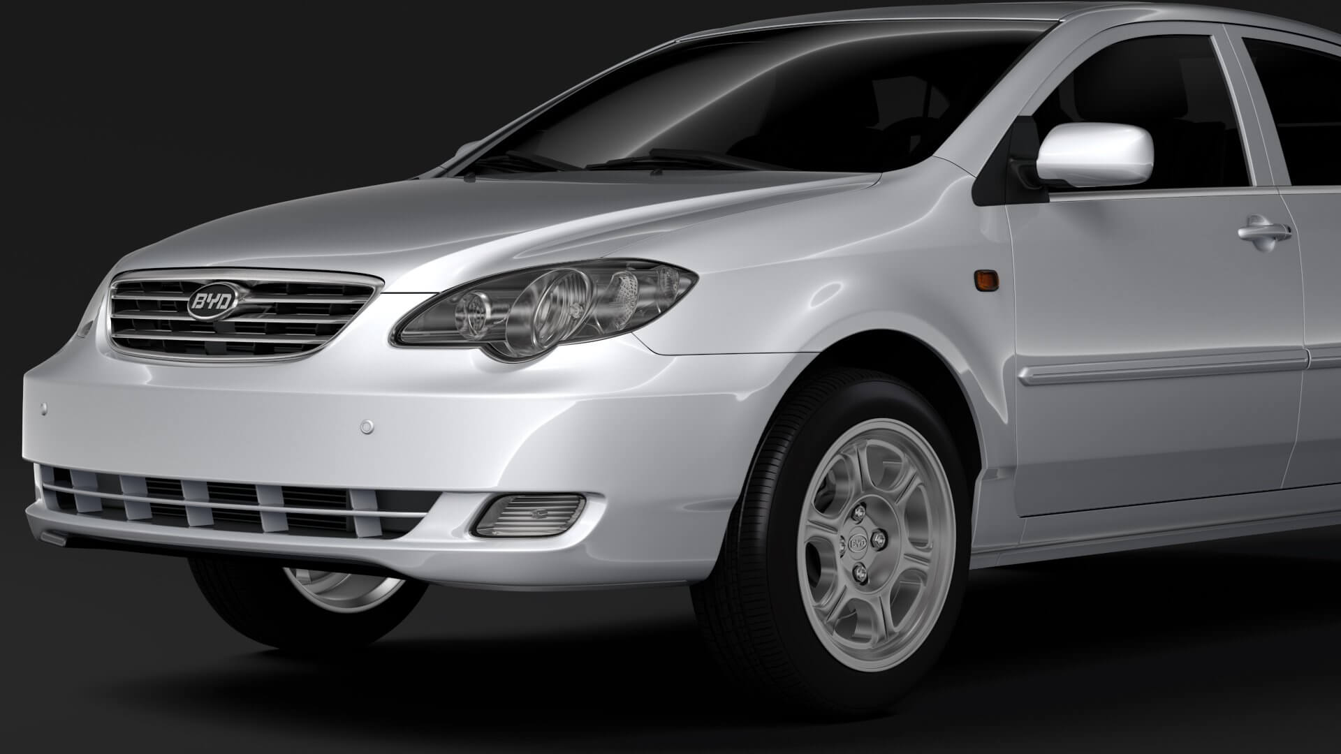 BYD F3 2016 - 3D Model by Creator 3D