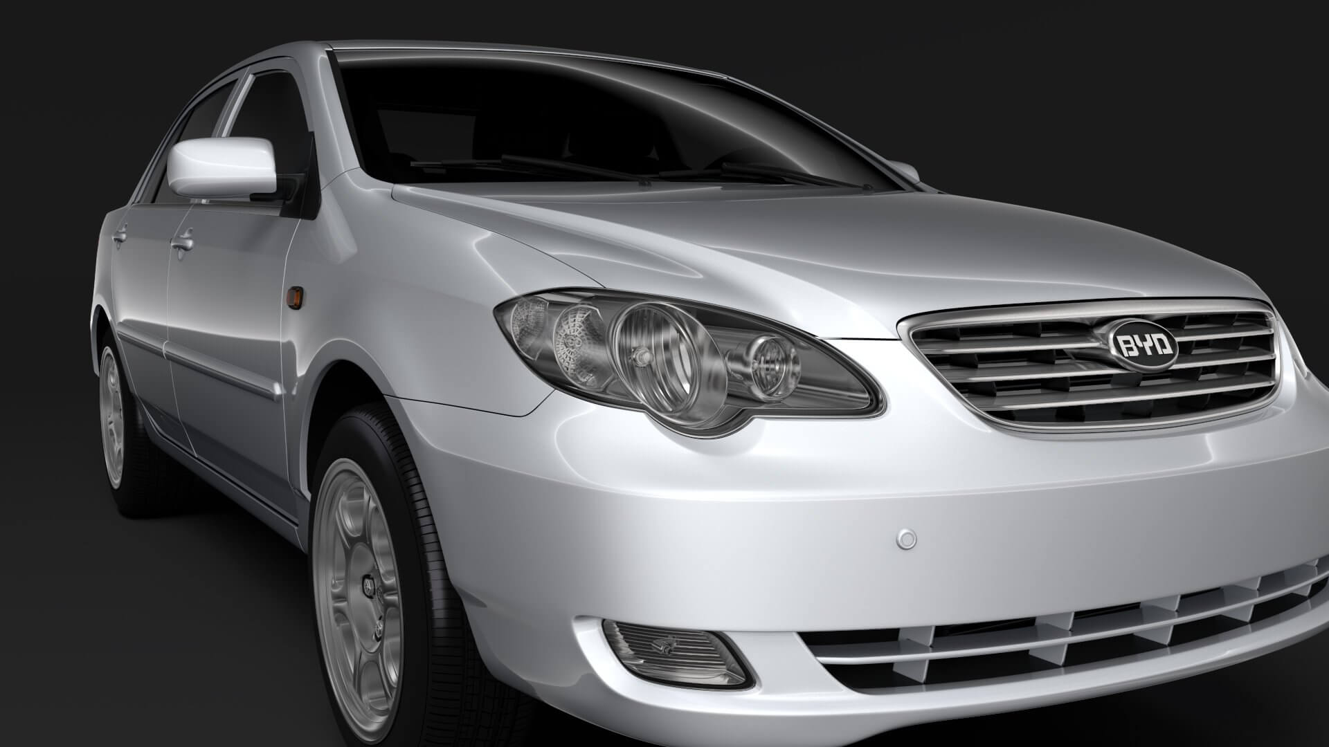 BYD F3 2016 - 3D Model by Creator 3D