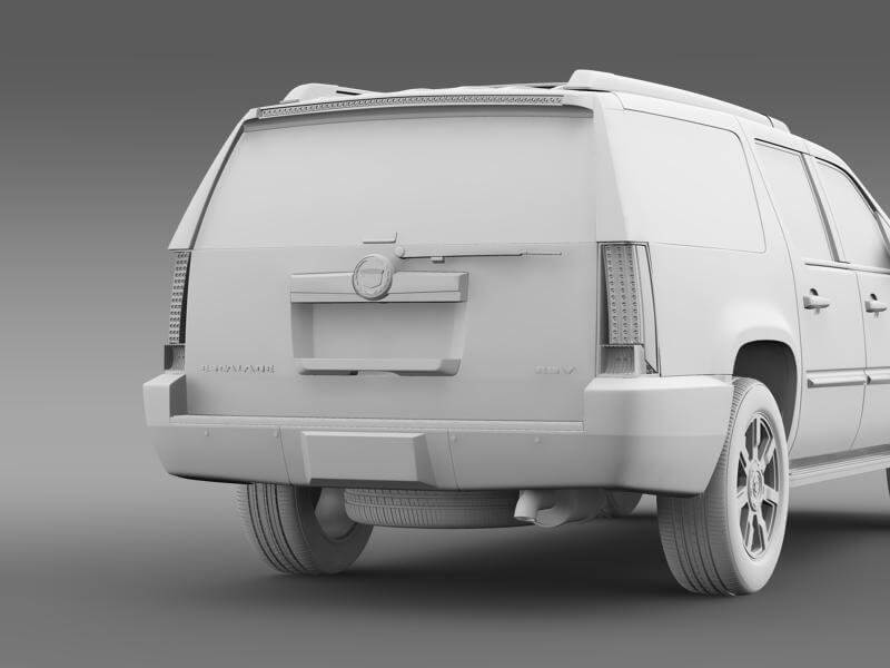 Cadillac Escalade ESV 2010 - 3D Model by Creator 3D