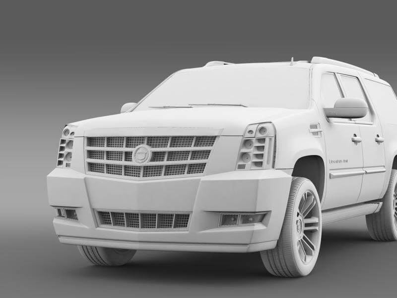 Cadillac Escalade ESV 2013 - 3D Model by Creator 3D