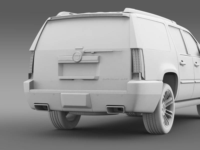 Cadillac Escalade ESV 2013 - 3D Model by Creator 3D