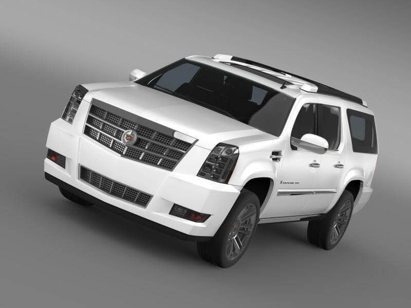 Cadillac Escalade Platinum ESV 2011 - 3D Model by Creator 3D