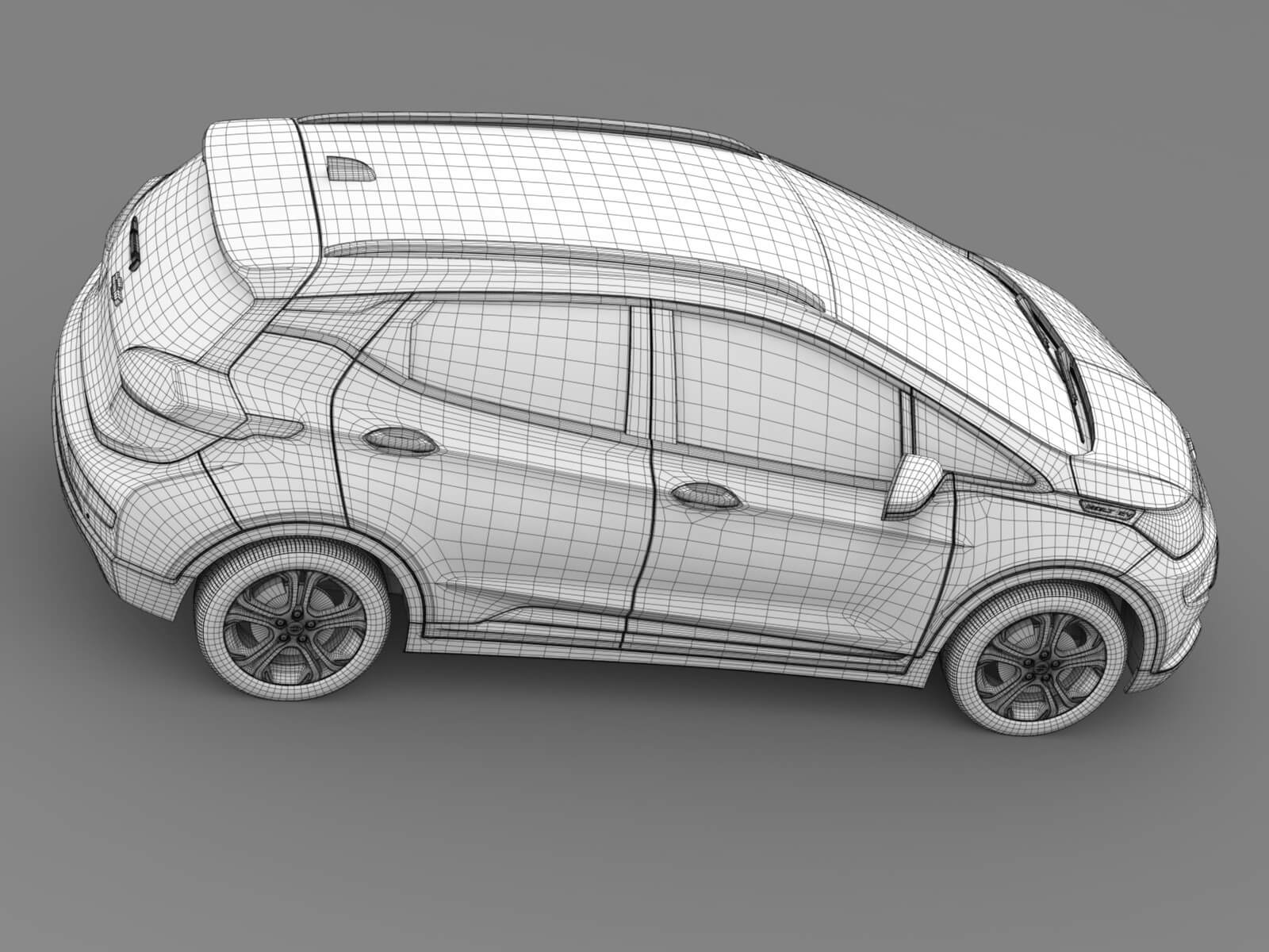 Chevrolet Bolt EV 2017 - 3D Model by Creator 3D