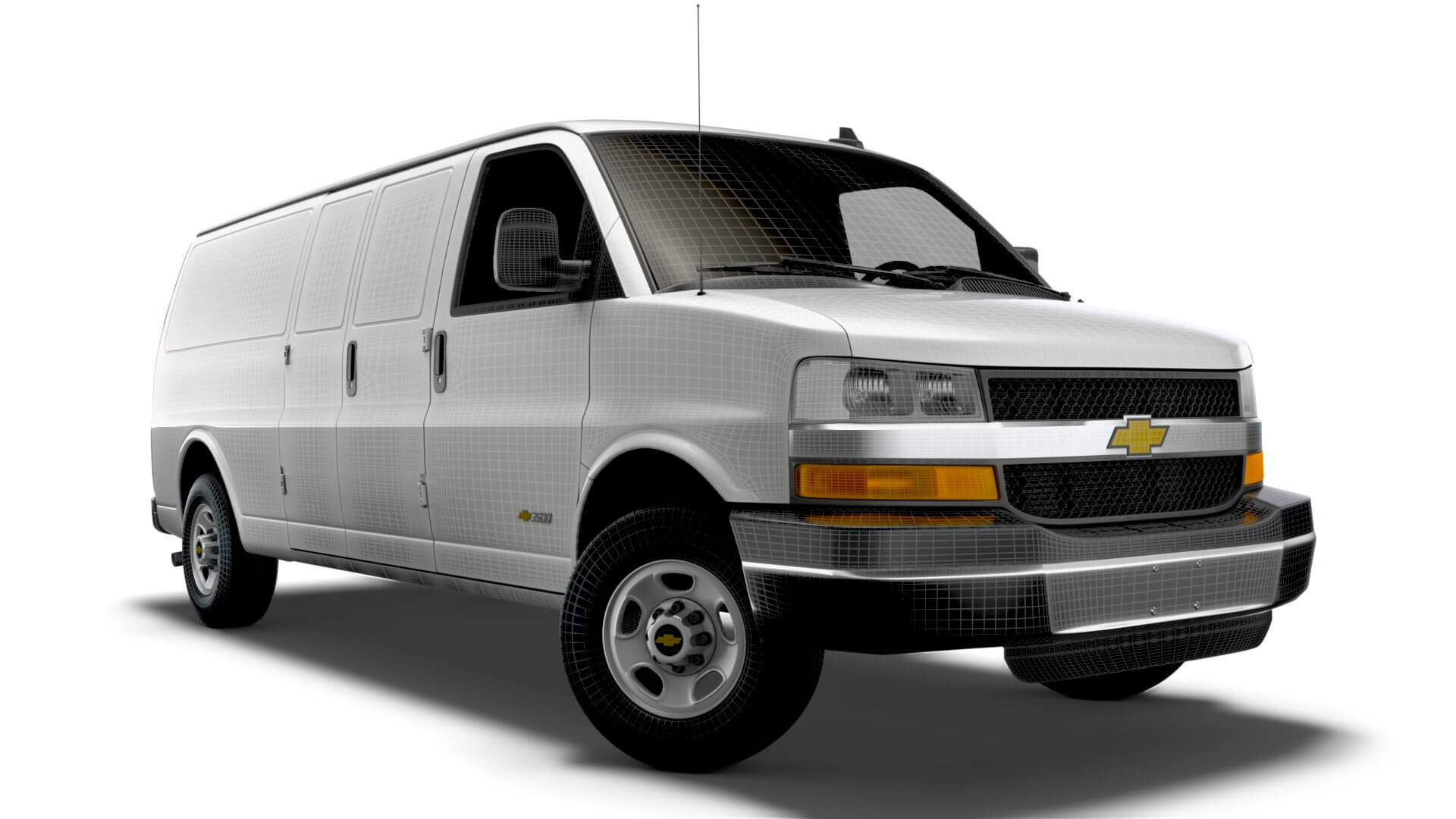 Chevrolet Express Cargo Extended WB 2022 - 3D Model by Creator 3D