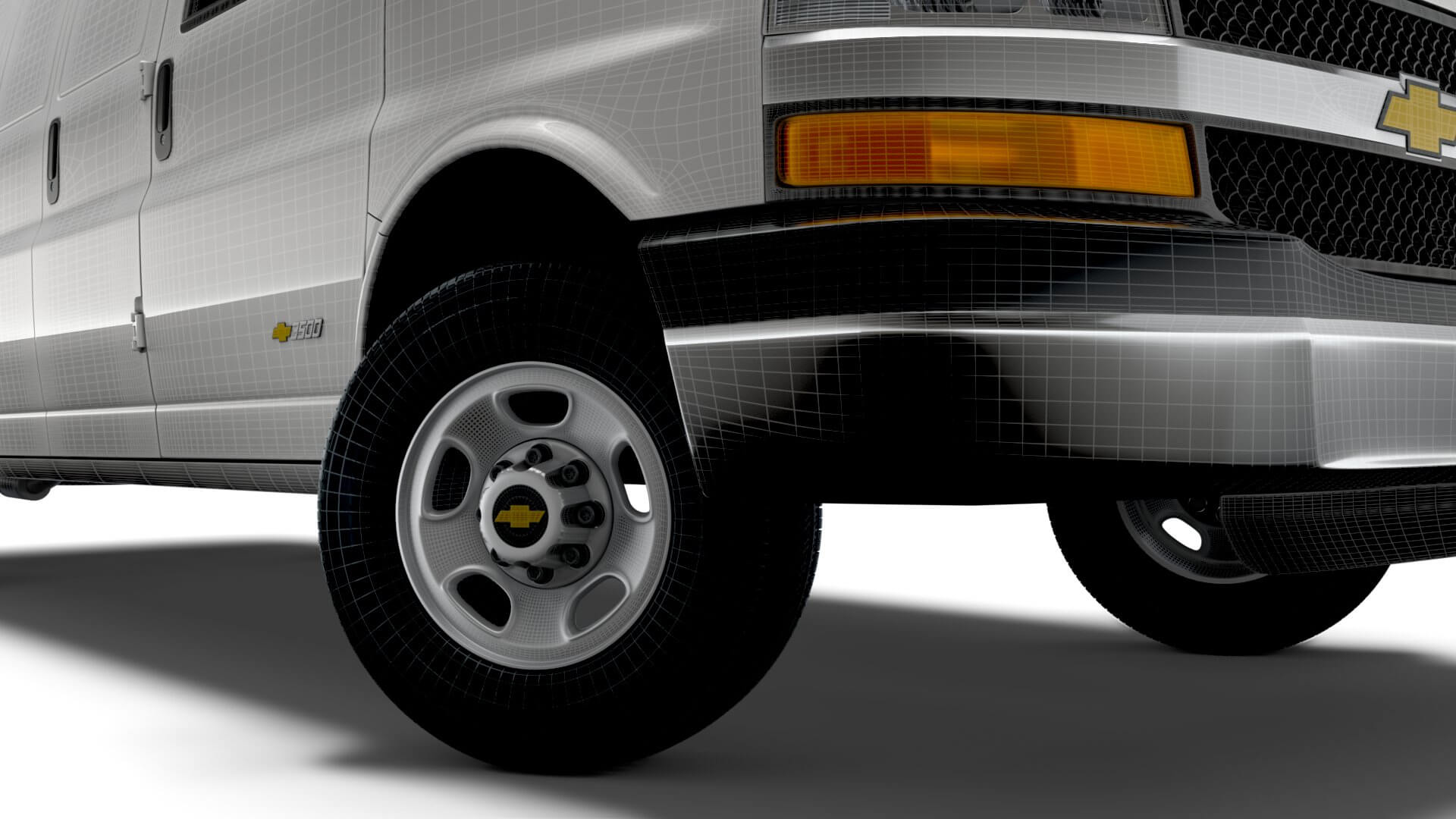 Chevrolet Express Cargo Extended WB 2022 - 3D Model by Creator 3D