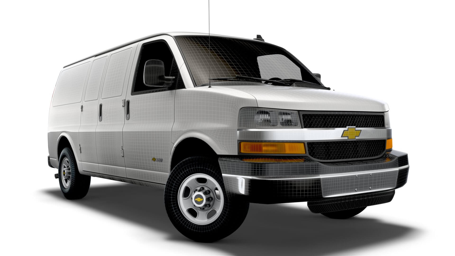 Chevrolet Express Cargo Van 2022 - 3D Model by Creator 3D