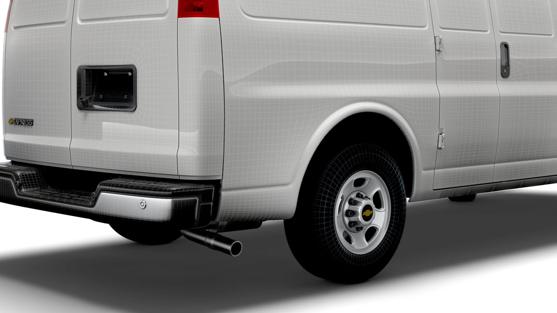 Chevrolet Express Cargo Van 2022 - 3D Model by Creator 3D