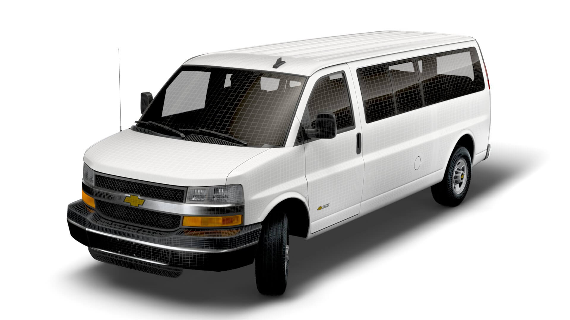 Chevrolet Express Extended WB 2022 - 3D Model by Creator 3D