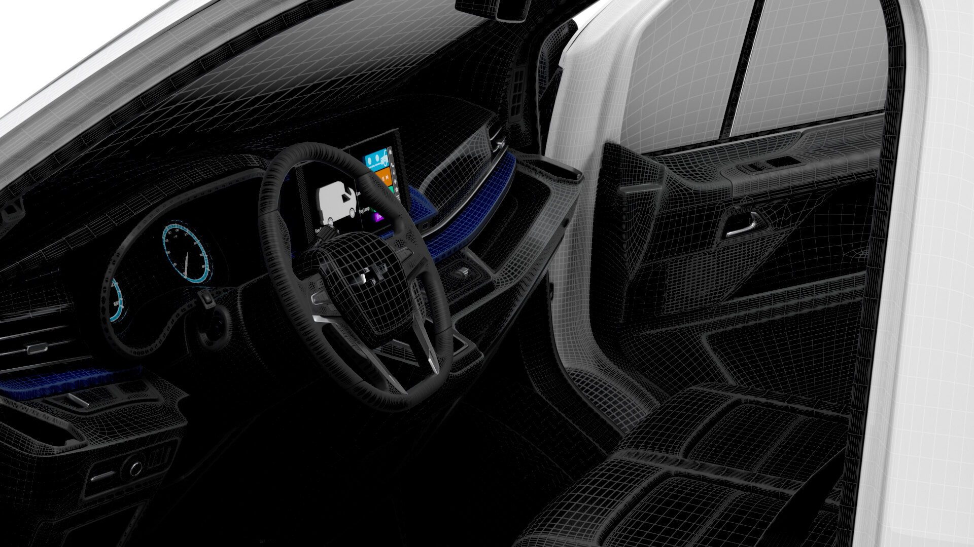 Chevrolet Express Max L1H2 HQ Interior 2025 - 3D Model by Creator 3D