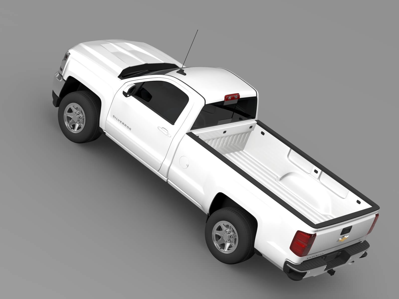 Chevrolet Silverado LT Regular Cab Long Box 2016 - 3D Model by Creator 3D