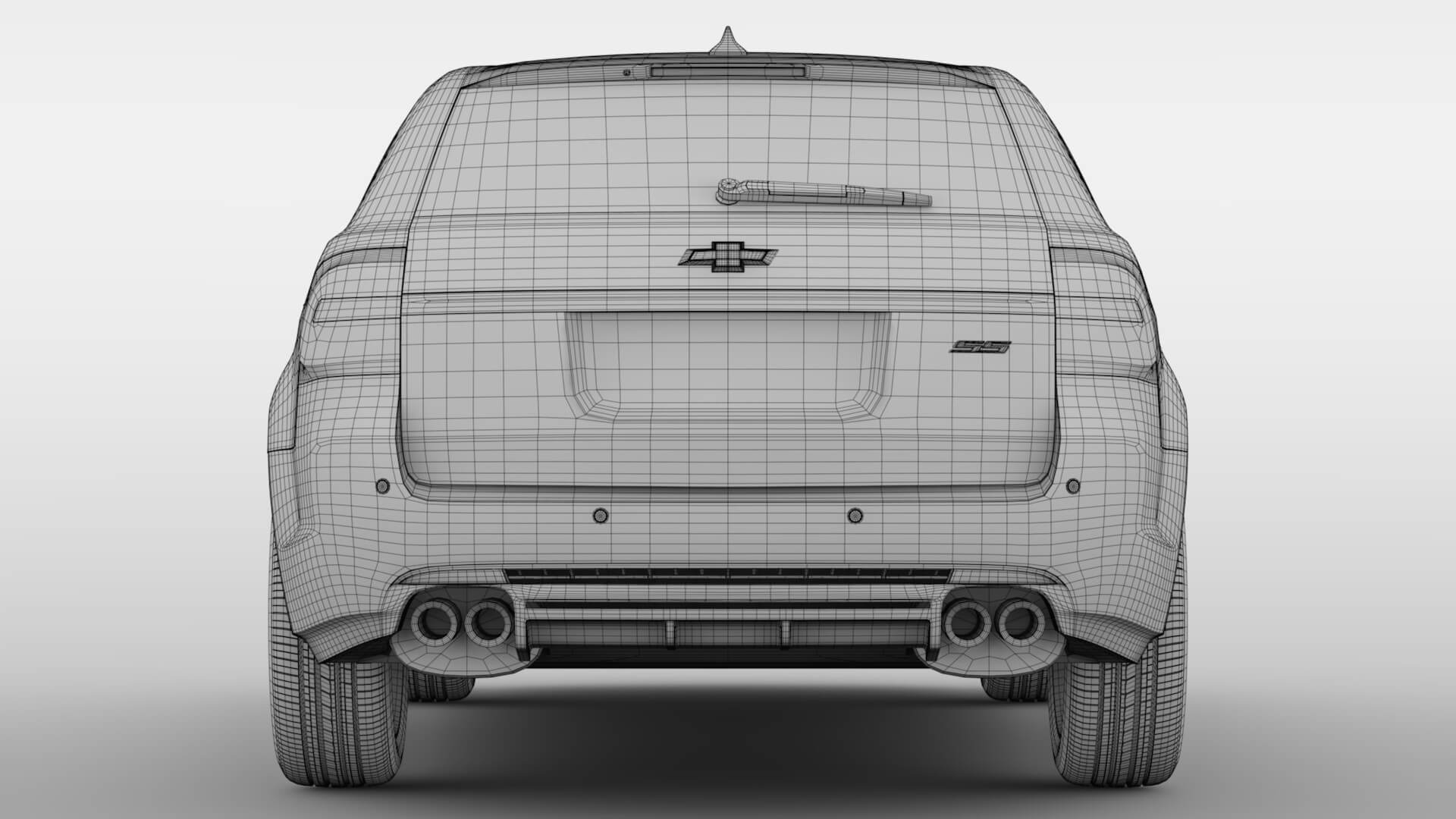 Chevrolet SS 2017 Tourer - 3D Model by Creator 3D