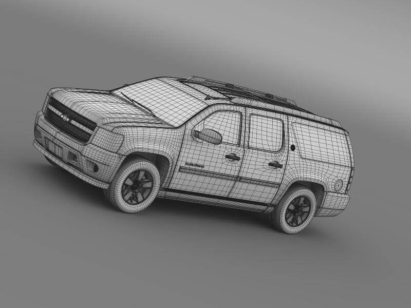 Chevrolet Suburban 75th DiamondEdition 2012 - 3D Model by Creator 3D
