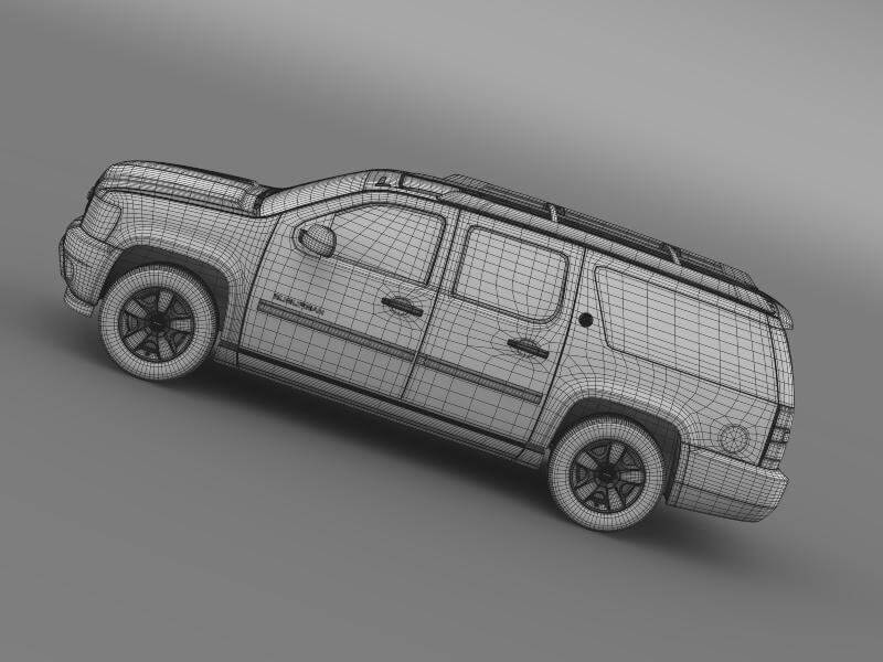 Chevrolet Suburban 75th DiamondEdition 2012 - 3D Model by Creator 3D