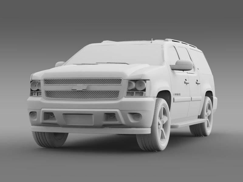 Chevrolet Suburban LTZ 2011 - 3D Model by Creator 3D