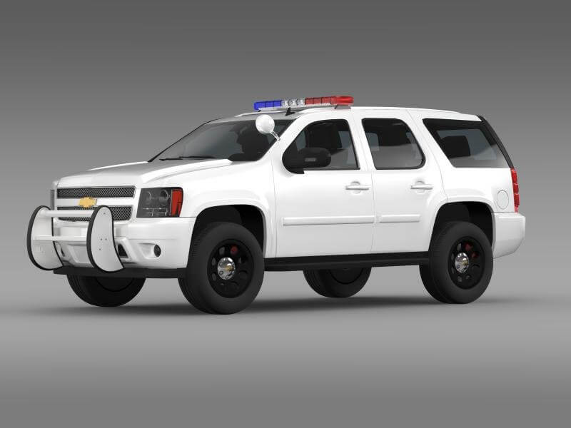 Chevrolet Tahoe Police - 3D Model by Creator 3D