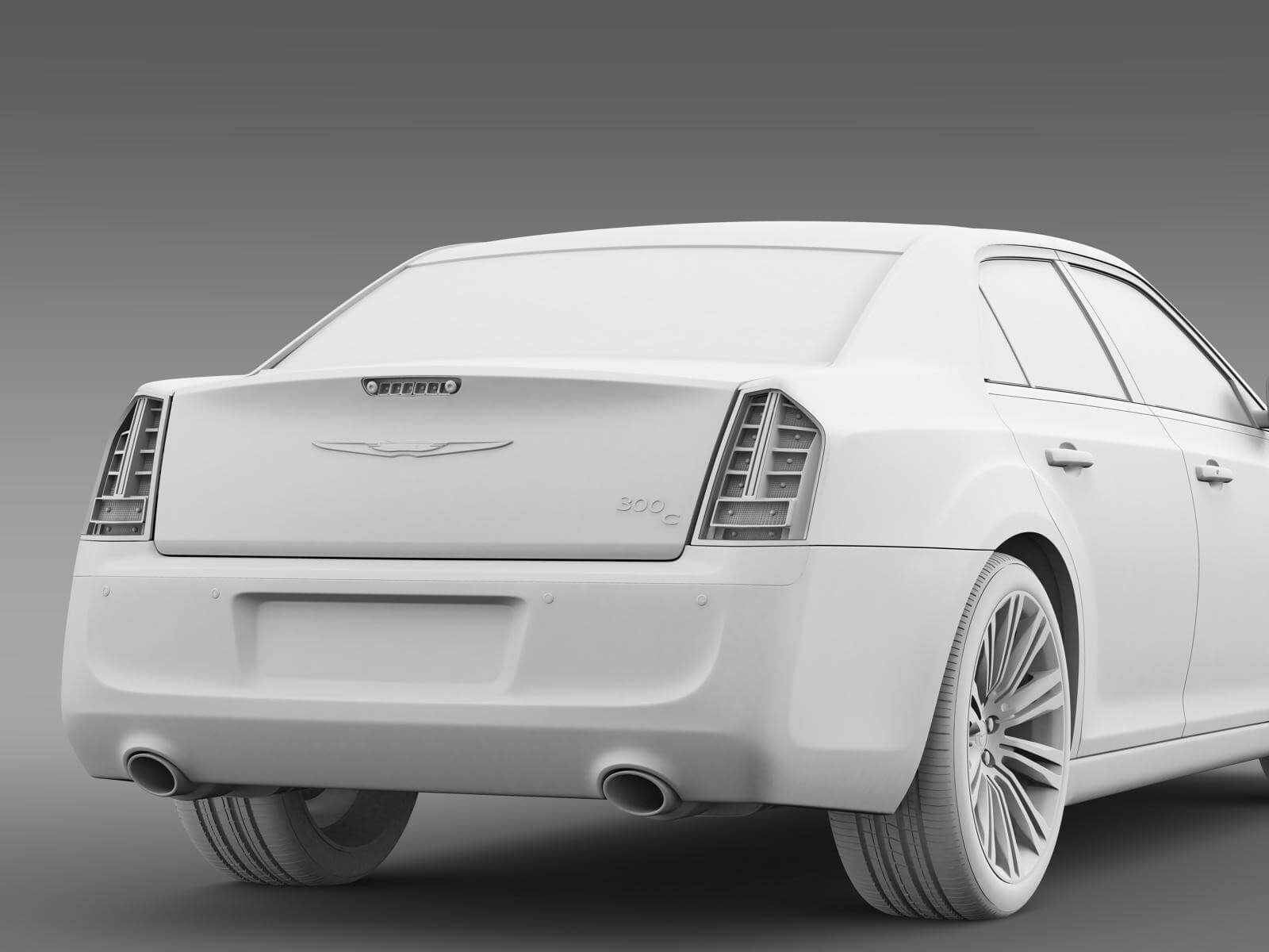 Chrysler 300C 2013 - 3D Model by Creator 3D