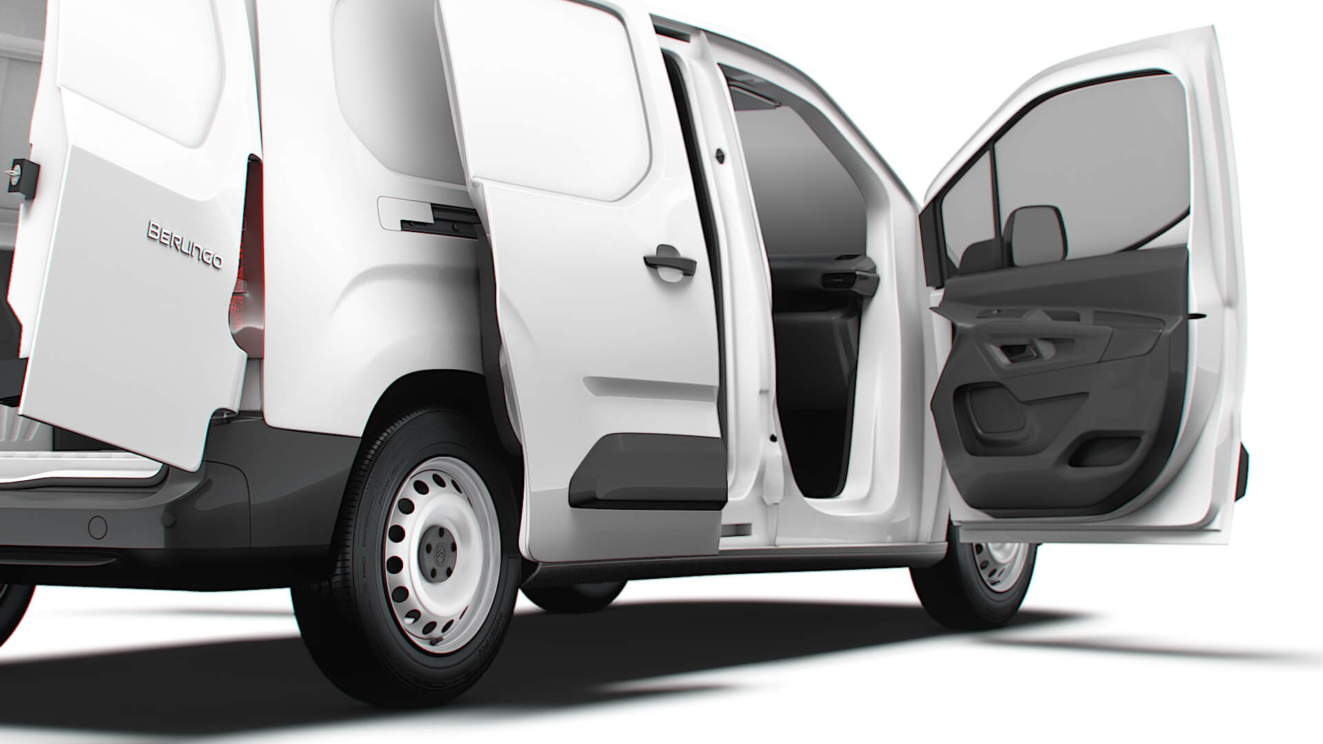 Citroen Berlingo LWB Van HQ Interior 2024 - 3D Model by Creator 3D