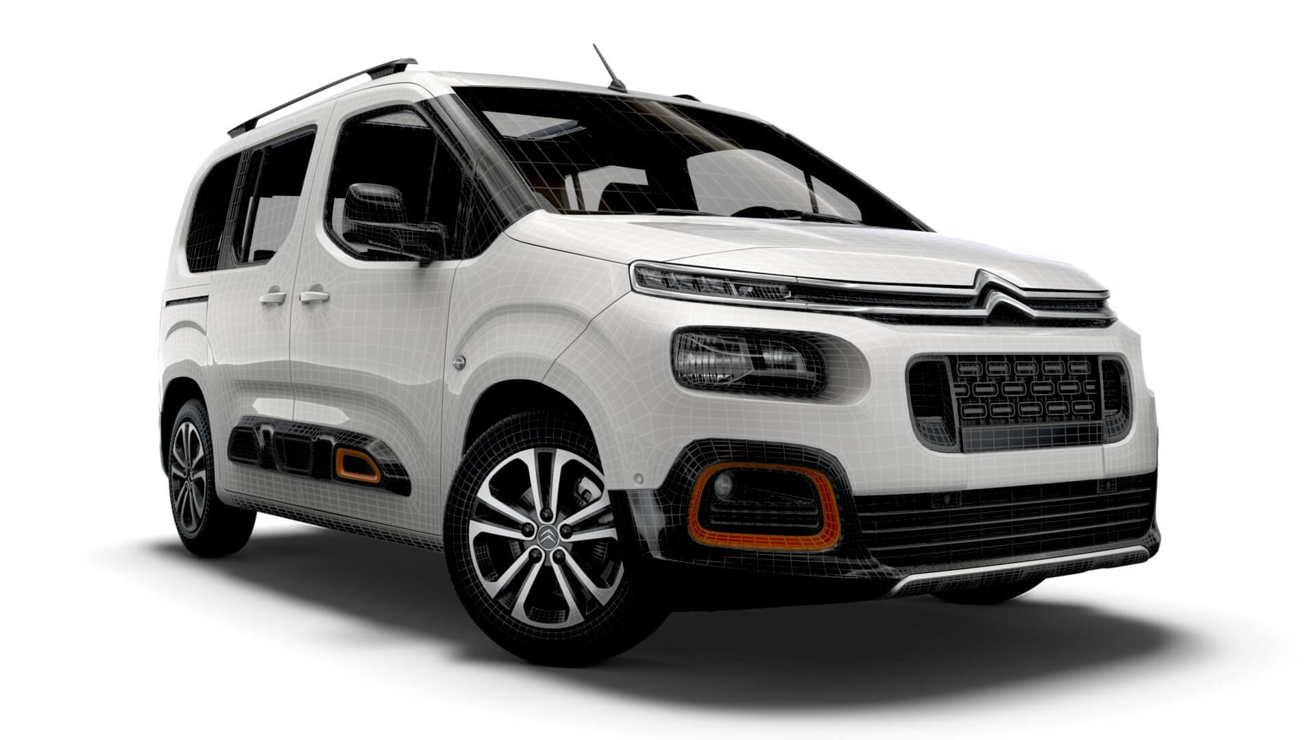 Citroen Berlingo Multispace XTR 2021 - 3D Model by Creator 3D
