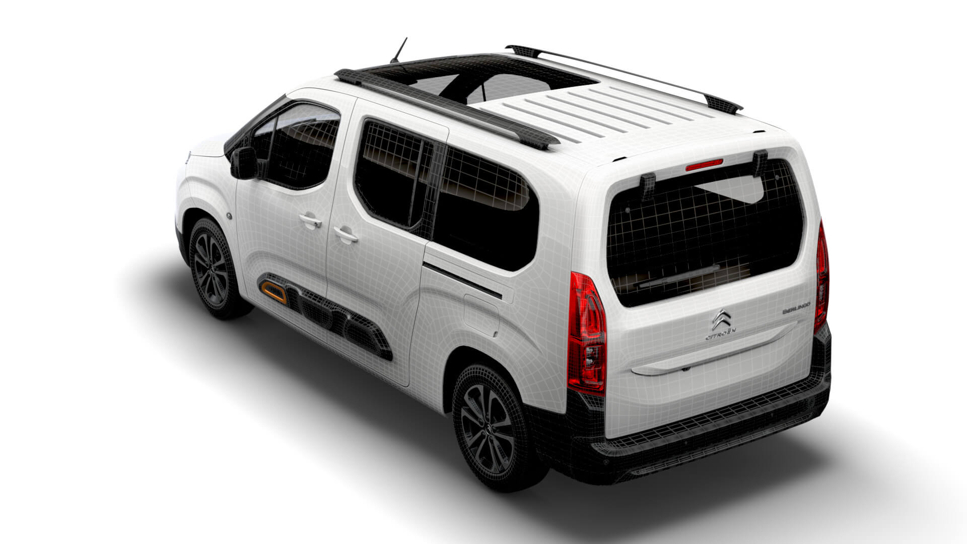 Citroen Berlingo Multispace XTR XL 2022 - 3D Model by Creator 3D