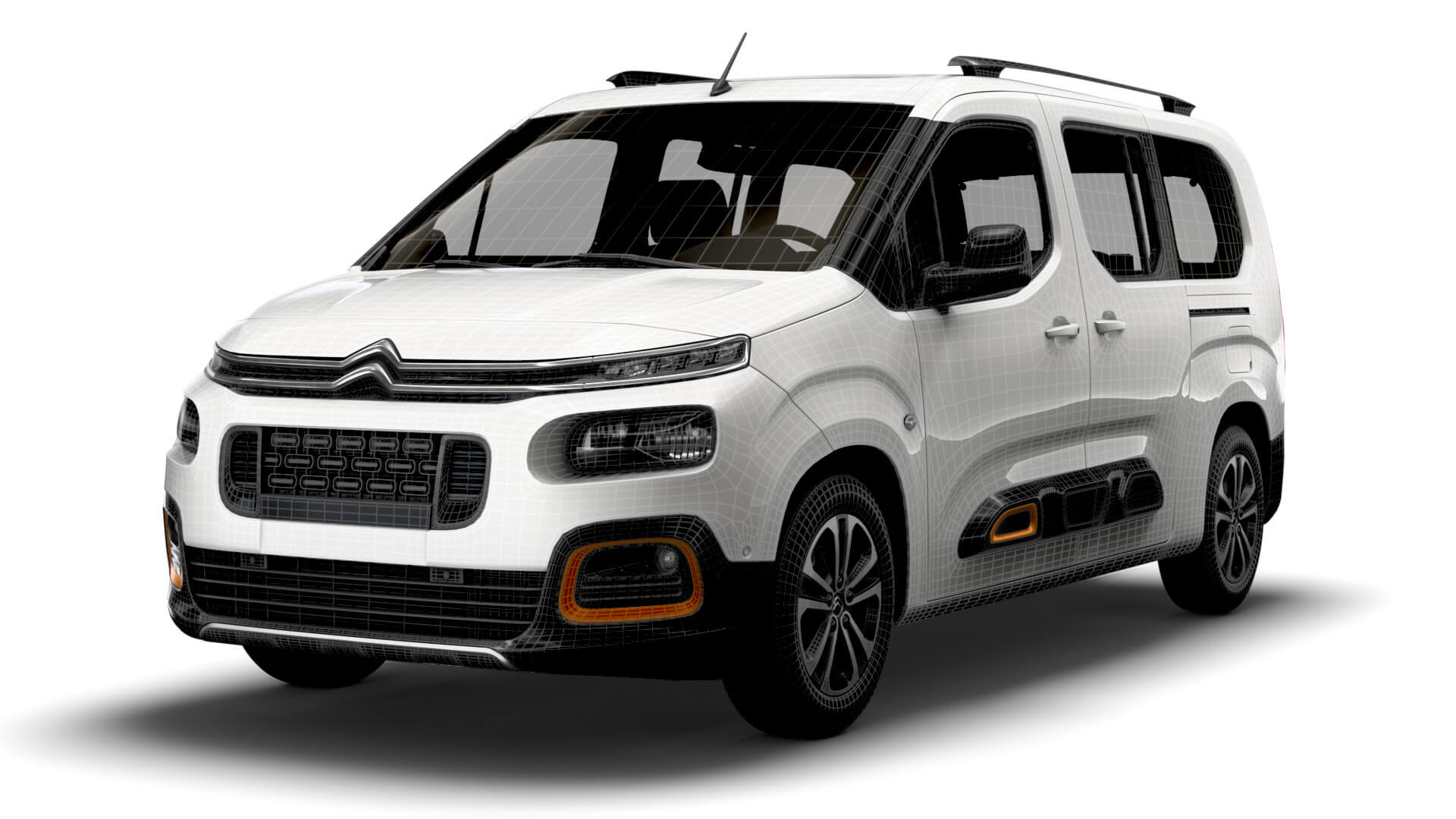 Citroen Berlingo Multispace XTR XL 2022 - 3D Model by Creator 3D