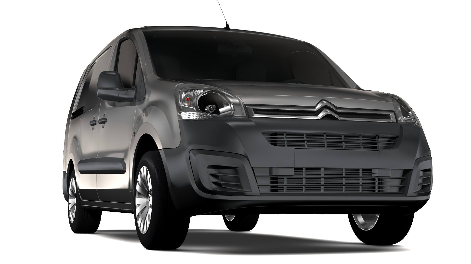 Citroen Berlingo Van L2 Full Electric 2017 - 3D Model by Creator 3D