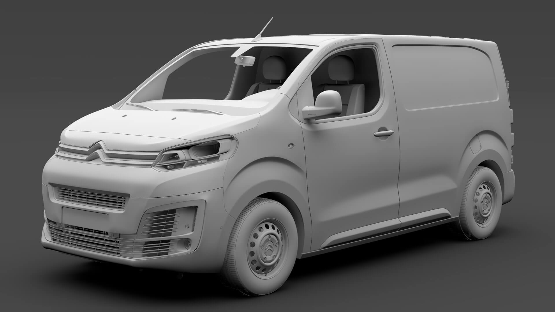 Citroen Dispatch M 2019 - 3D Model by Creator 3D