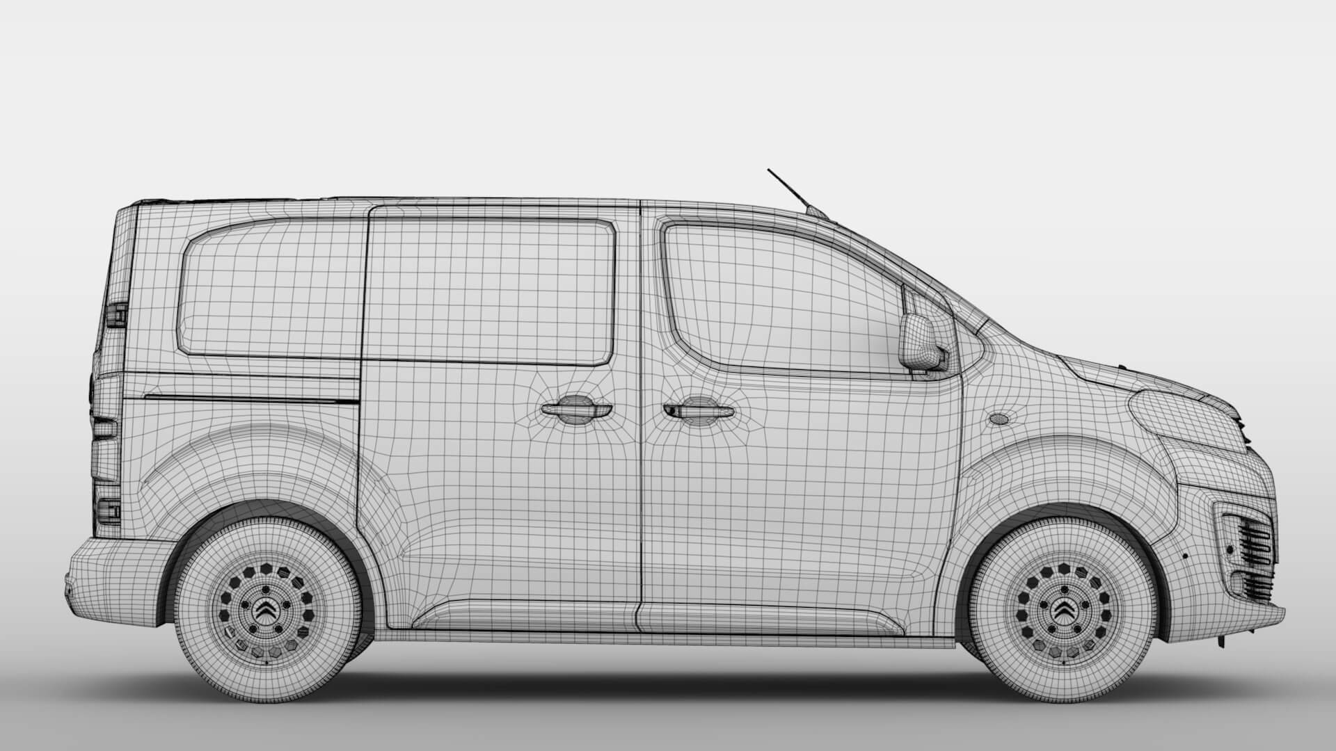 Citroen Dispatch M 2019 - 3D Model by Creator 3D