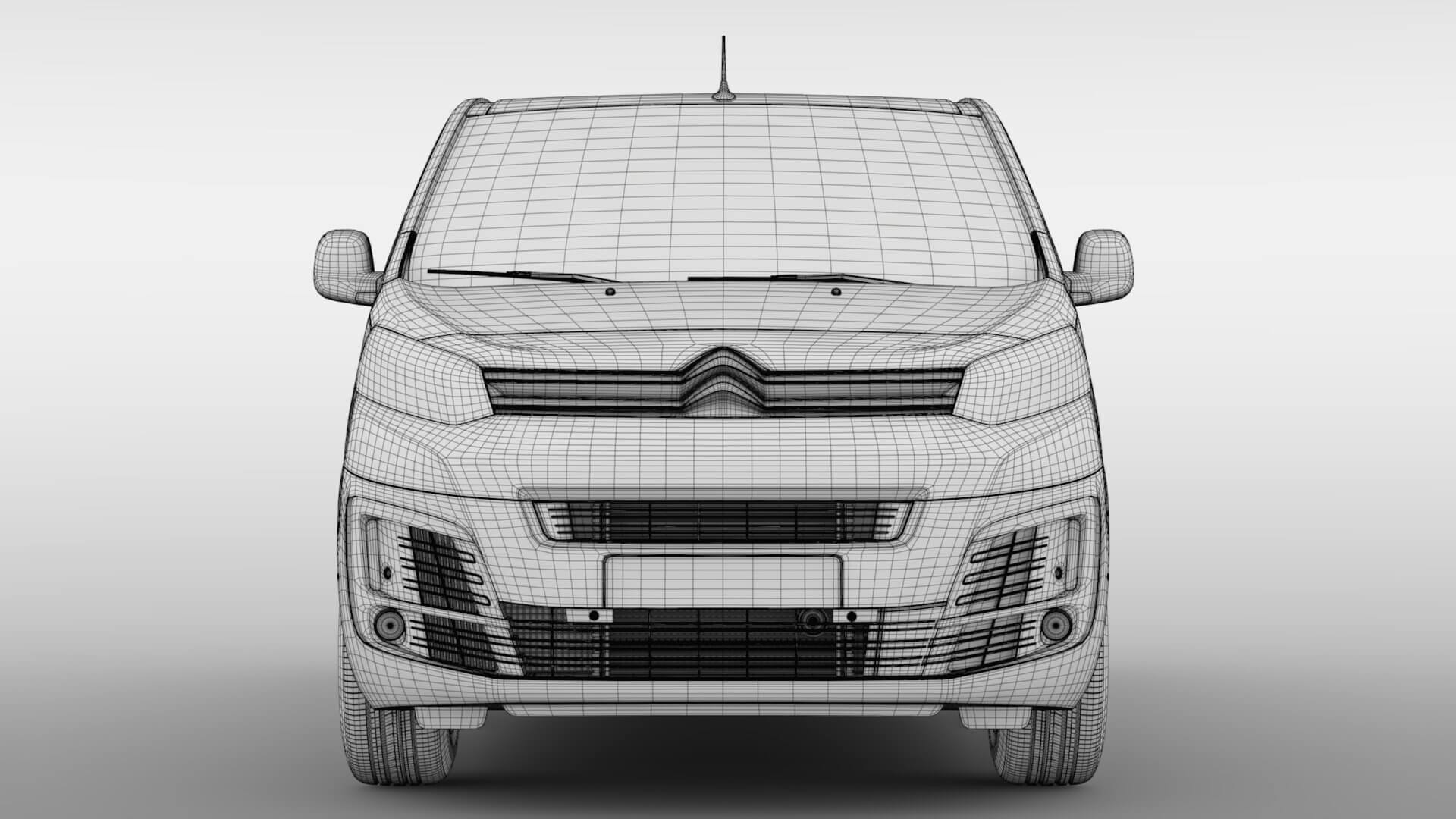 Citroen Dispatch XL 2019 - 3D Model by Creator 3D