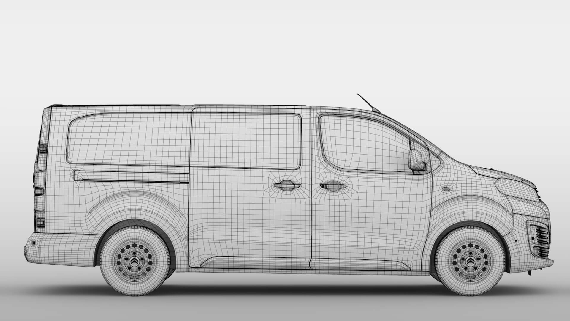 Citroen Dispatch XL 2019 - 3D Model by Creator 3D