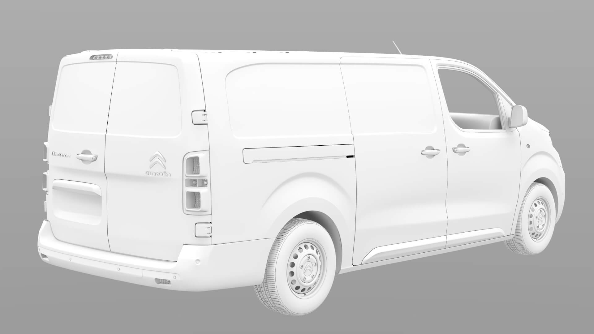 Citroen Dispatch XL 2019 - 3D Model by Creator 3D