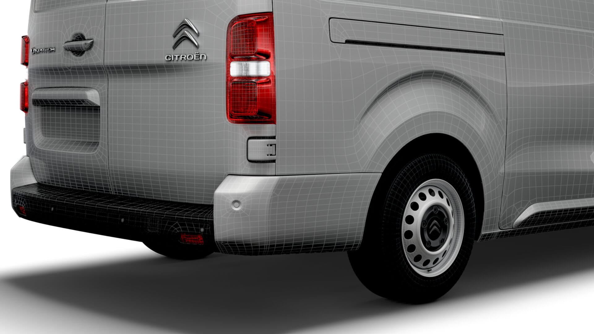Citroen Dispatch XL UK-spec Enterprise 2020 3D Model by Creator 3D