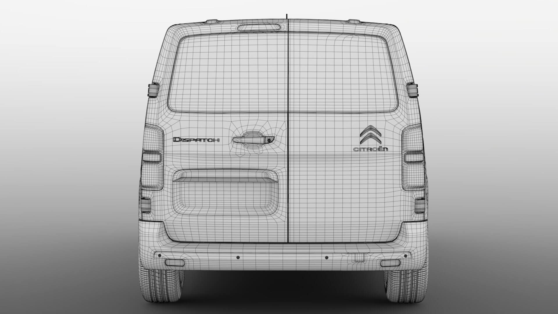 Citroen Dispatch XS 2019 - 3D Model by Creator 3D
