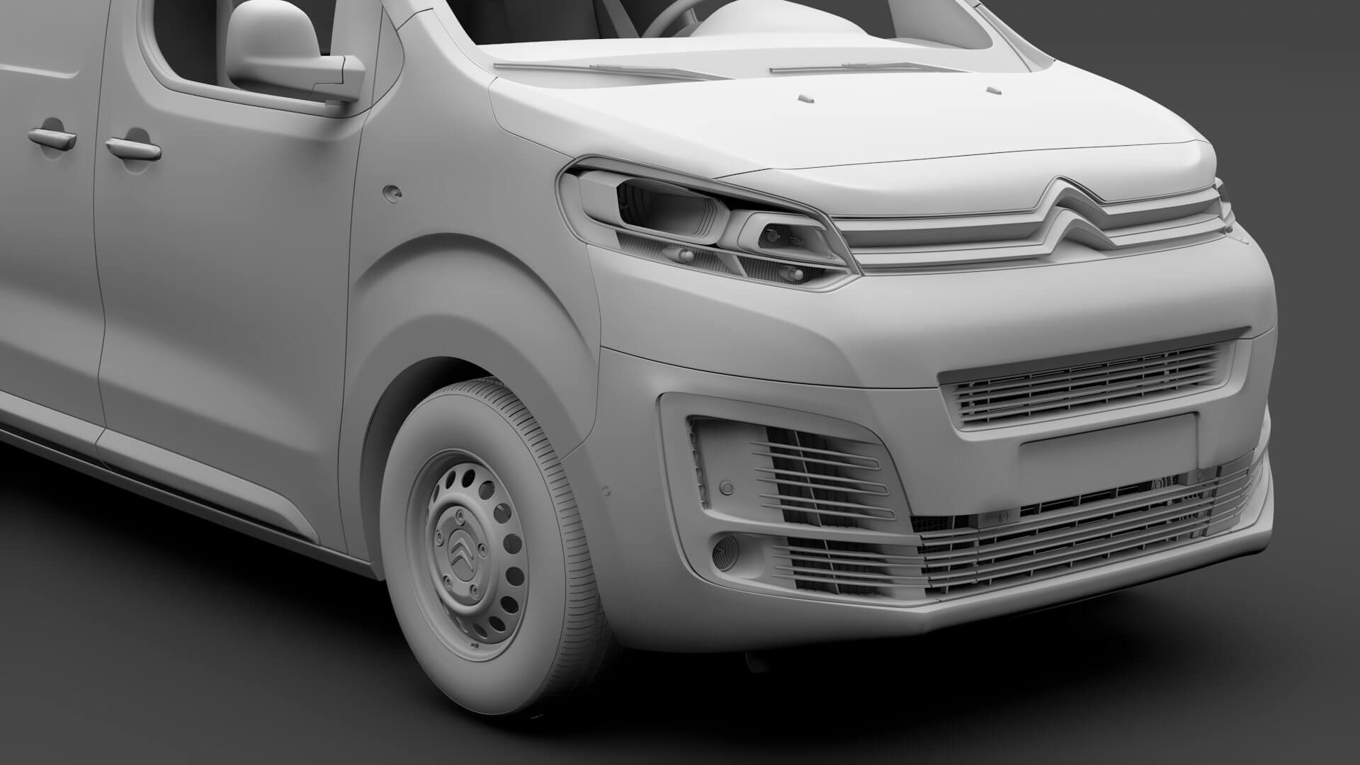 Citroen Dispatch XS 2019 - 3D Model by Creator 3D
