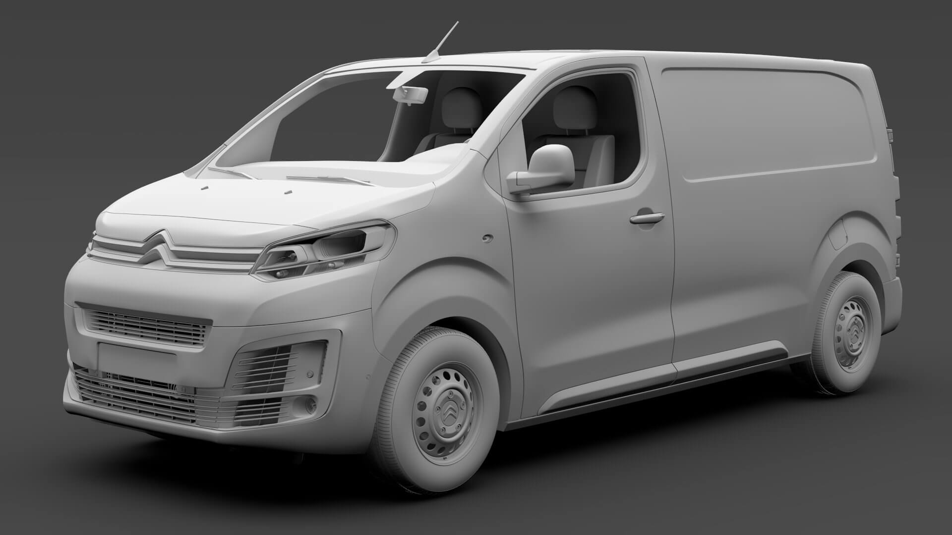 Citroen Dispatch XS 2019 - 3D Model by Creator 3D