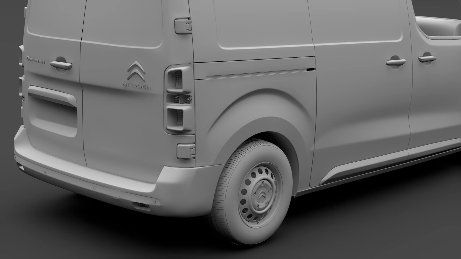 Citroen Dispatch XS 2019 - 3D Model by Creator 3D