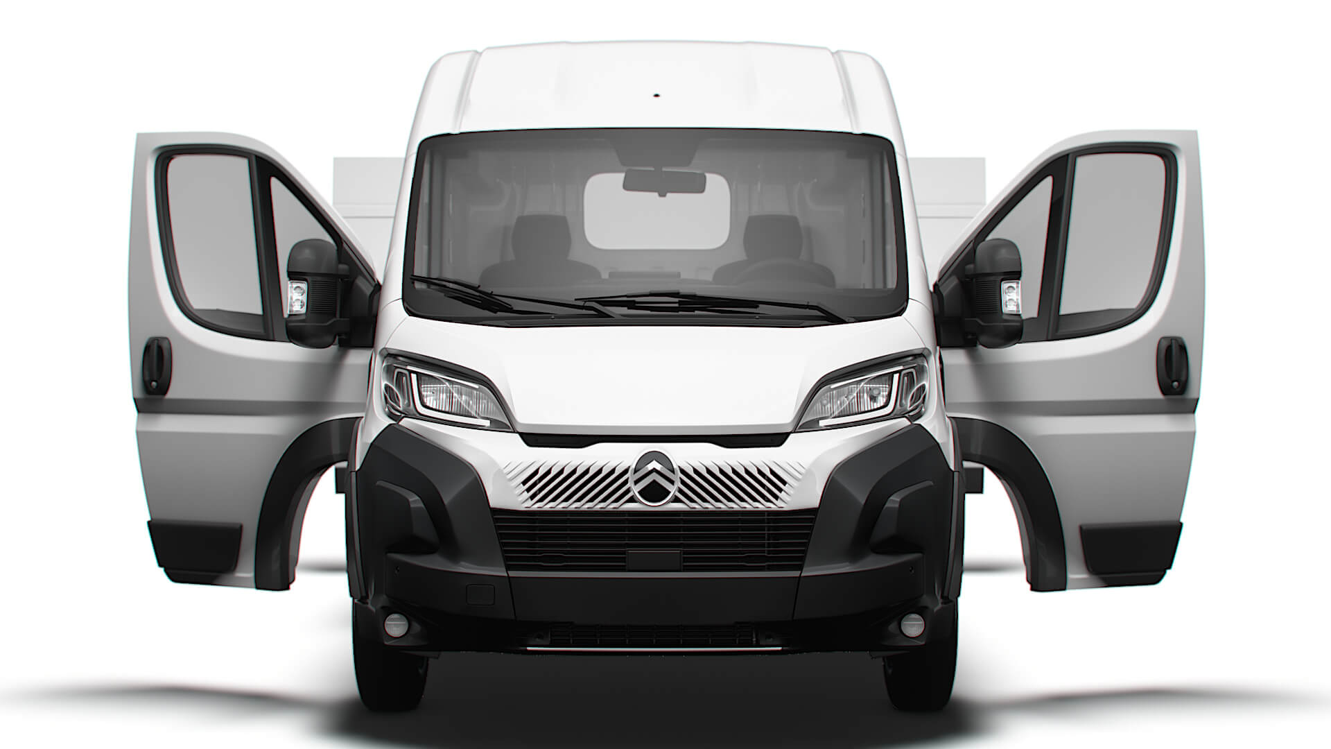 Citroen E Jumper Van L2H2 HQ Interior 2025 - 3D Model by Creator 3D