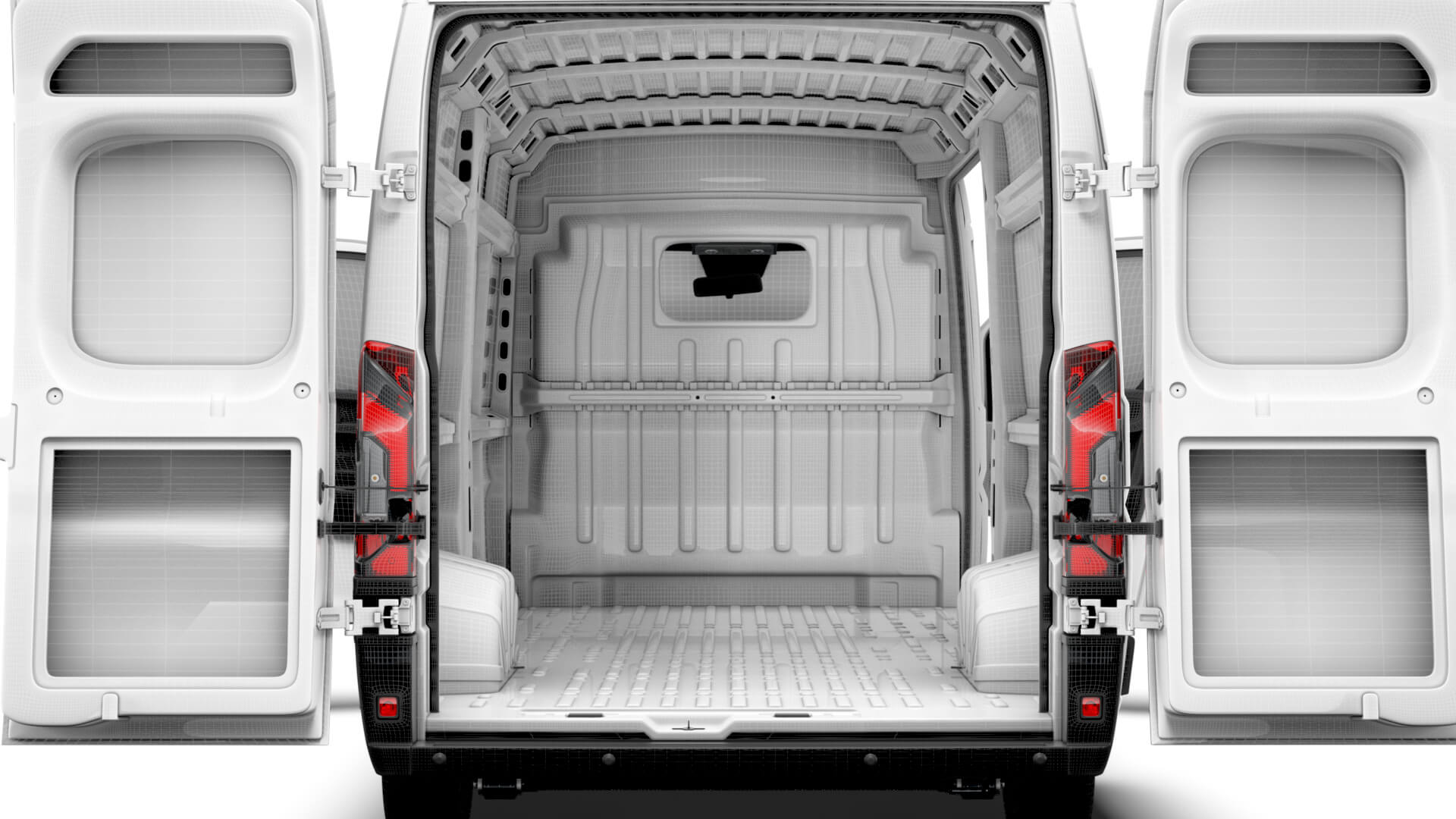 Citroen E Jumper Van L3H2 HQ Interior 2025 - 3D Model by Creator 3D