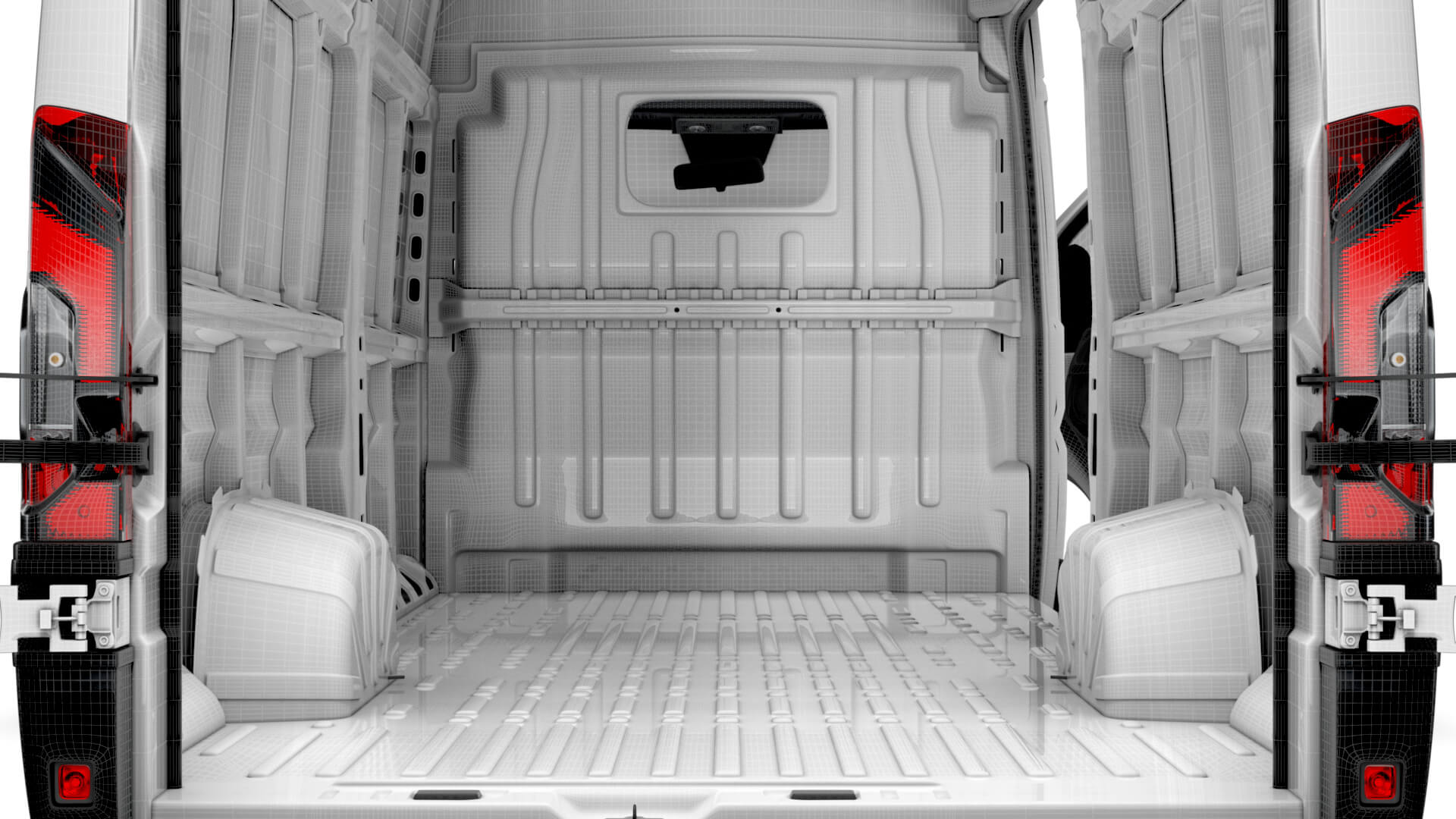 Citroen E Jumper Van L4H3 HQ Interior 2025 - 3D Model by Creator 3D